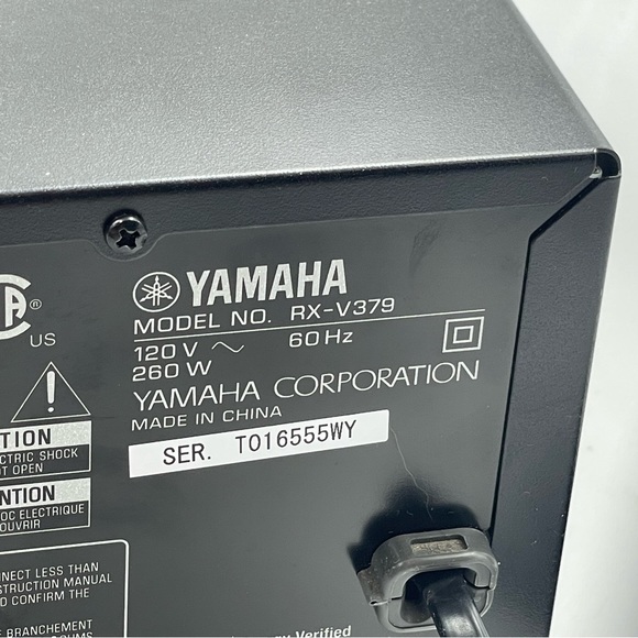 Other | Yamaha Rxv379 51 Channel 4k Ultra Hd Av Bluetooth Home Theater ...
